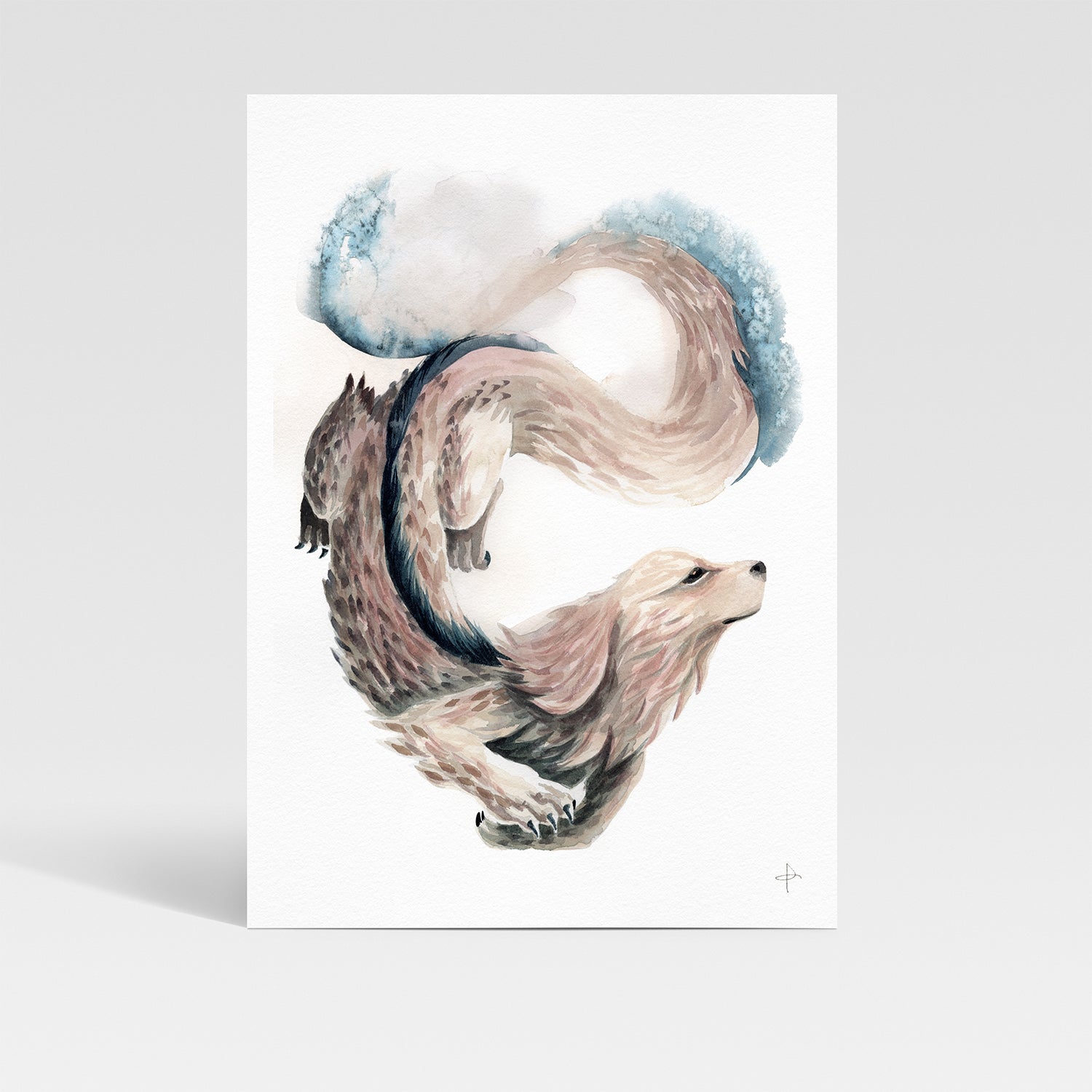 Moondog - Limited Edition Wyrmspan Dragon Art Print – Blule, The Boutique